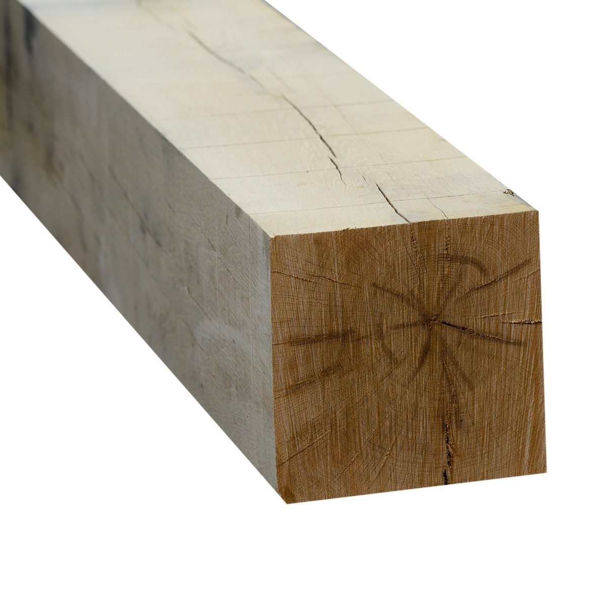 Eiken balk 15x15 cm (150x150 mm) – Eikenhouthandel.nl