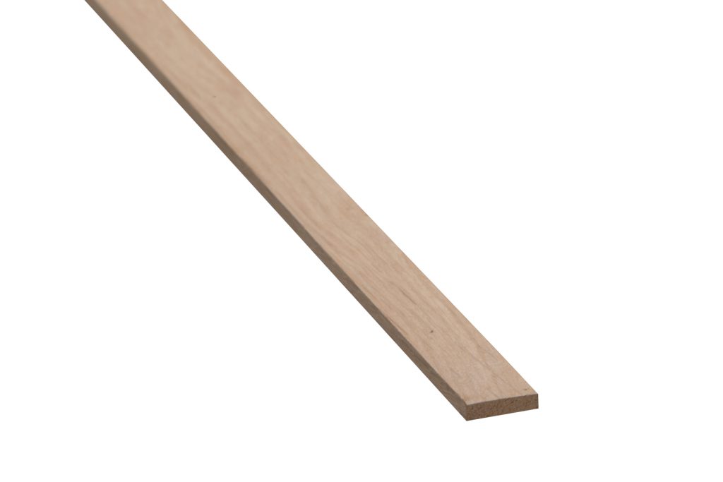 Eiken lat geschaafd 4x20x2400mm - Eikenhouthandel.nl