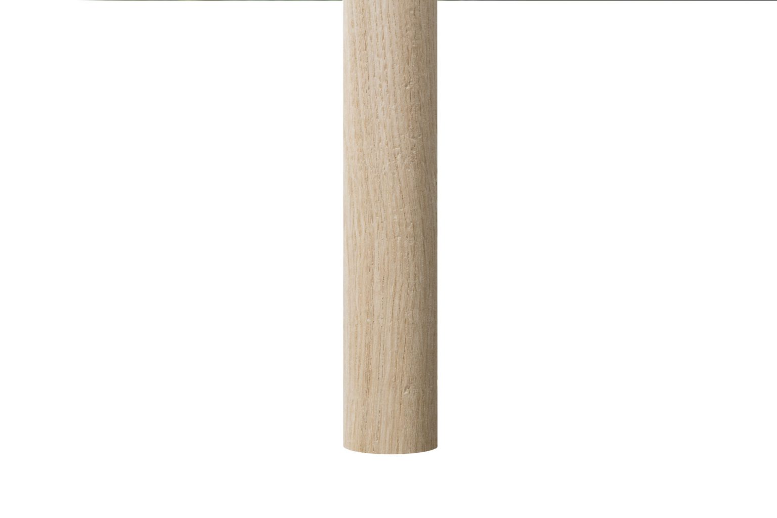 Eiken half ronde lat geschaafd 12x35mm - Eikenhouthandel.nl